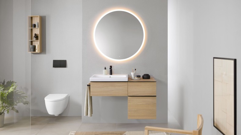 Wood in the bathroom | Geberit