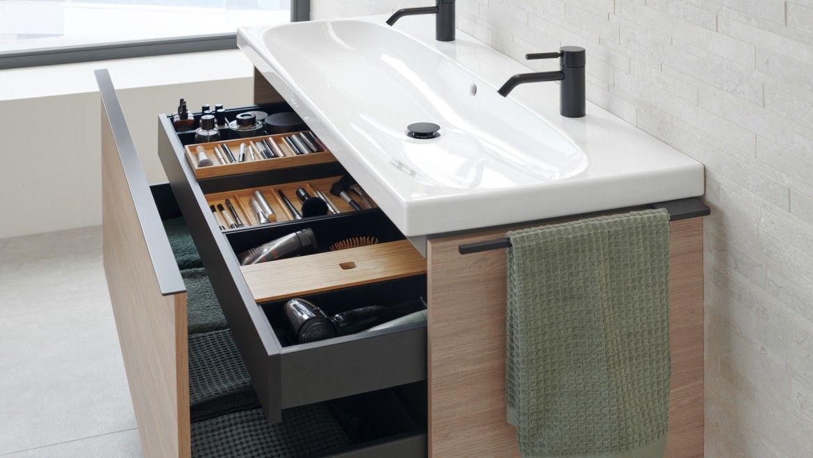 Modular storage system | Geberit