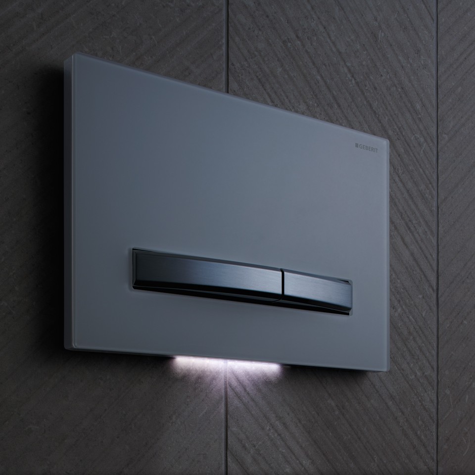 Geberit actuator plates, flush plates and WC flush controls | Geberit