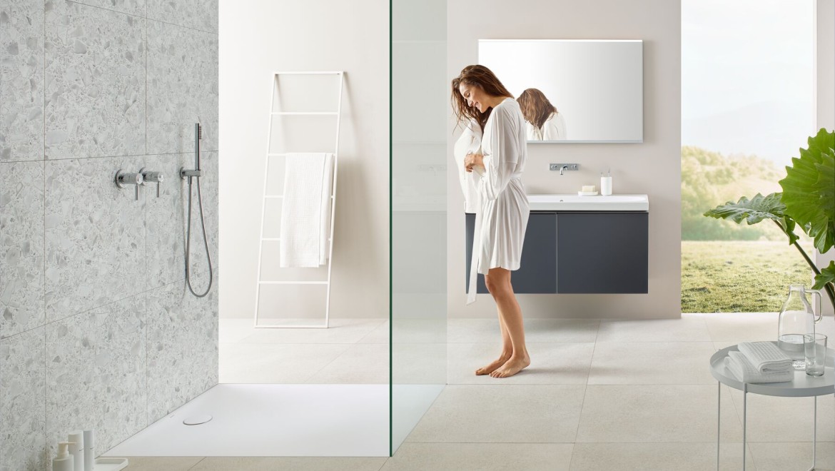 Advantages of a shower or a bath | Geberit