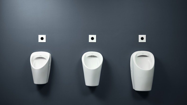 Urinals for private & public sanitary rooms | Geberit