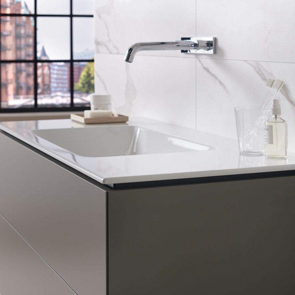 Washbasin cabinets for bathrooms & guest WCs | Geberit