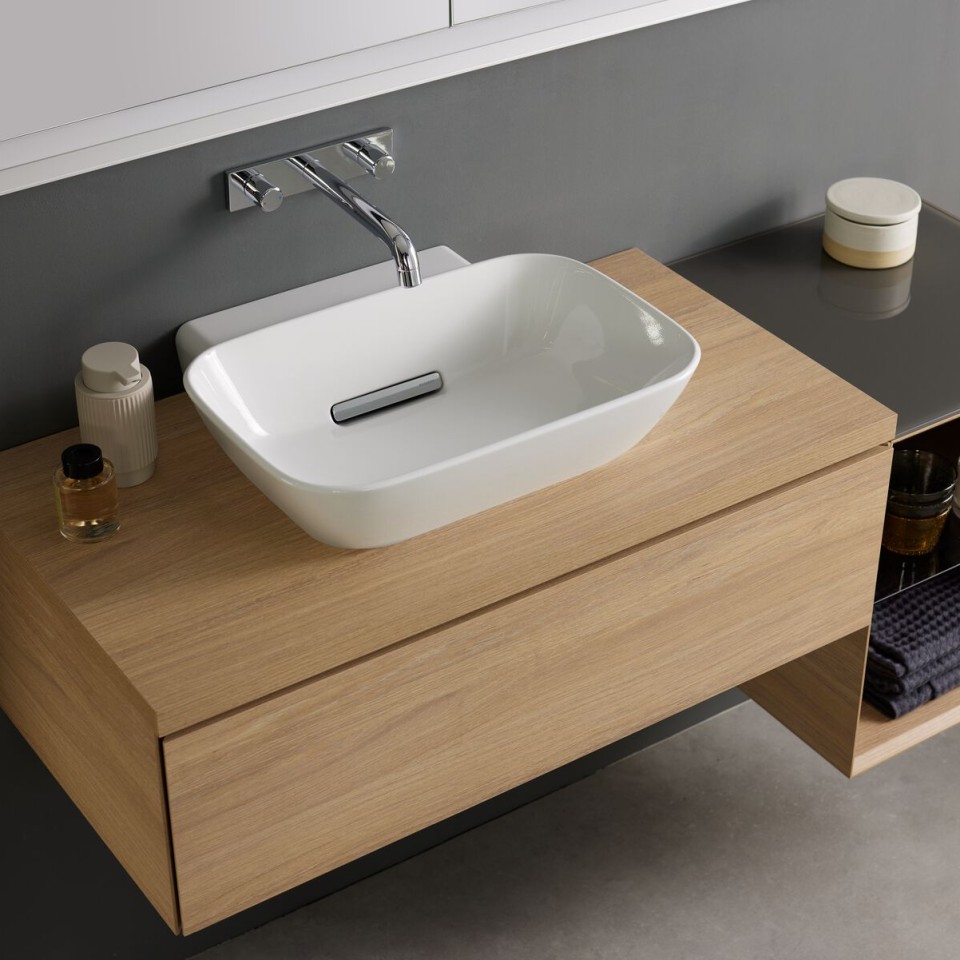 Washbasin cabinets for bathrooms & guest WCs | Geberit