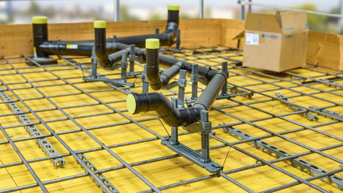 Geberit HDPE polyethylene discharge pipes | Geberit