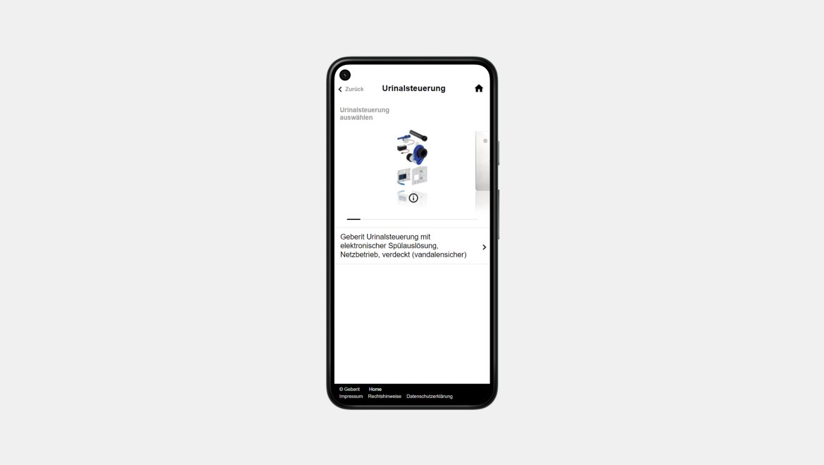 Urinals for private & public sanitary rooms | Geberit