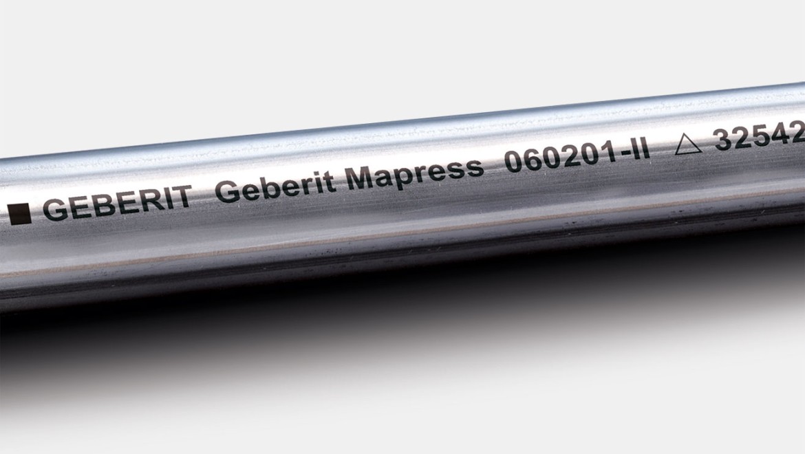 Geberit Mapress Stainless Steel pipes | Geberit
